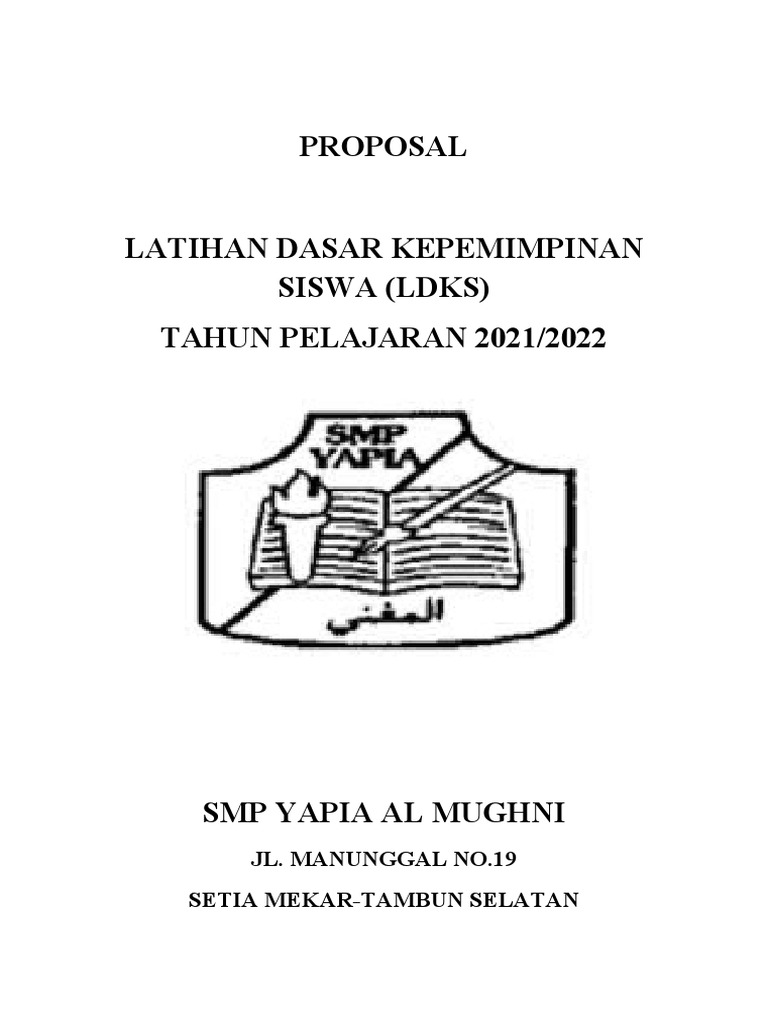 Proposal LDKS New | PDF | Perjalanan