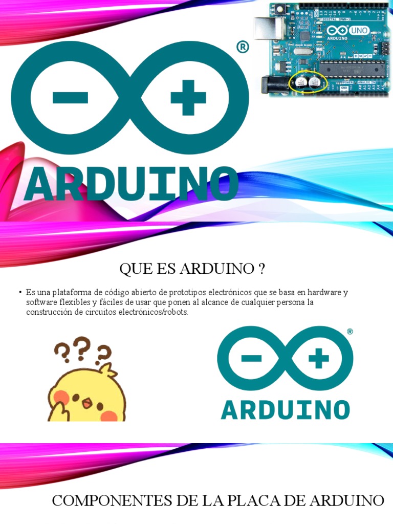 Presentacion Arduino y Tinkercad 4b | PDF | Arduino | Microcontrolador