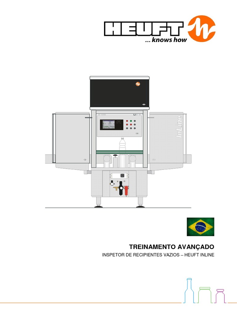 Treinamento HEUFT Inline II: Inspeção de Garrafas | PDF | Câmera ...