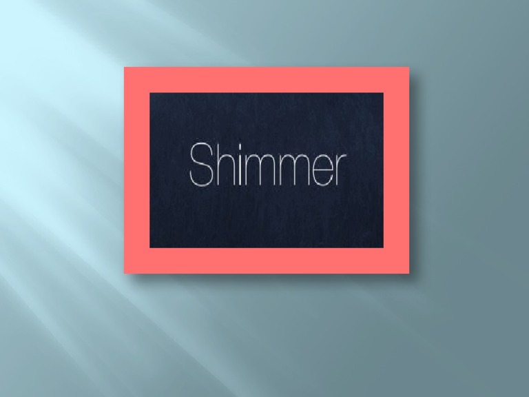 Shimmer | PDF