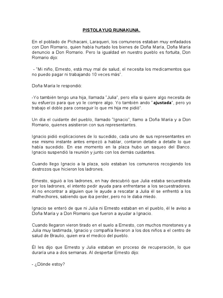 Los Pistoleros | PDF