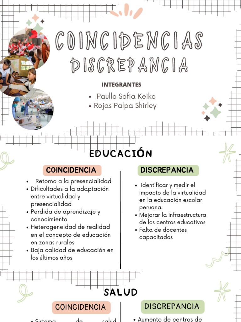 Discrepancia y Coincidencia | PDF