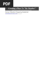 Emotional Vibration Frequency Chart | PDF