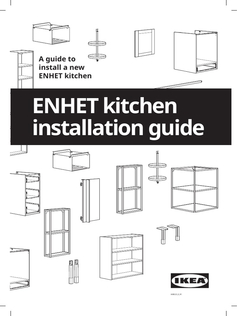 ENHET Kitchen Installation Guide | PDF | Cabinetry | Countertop