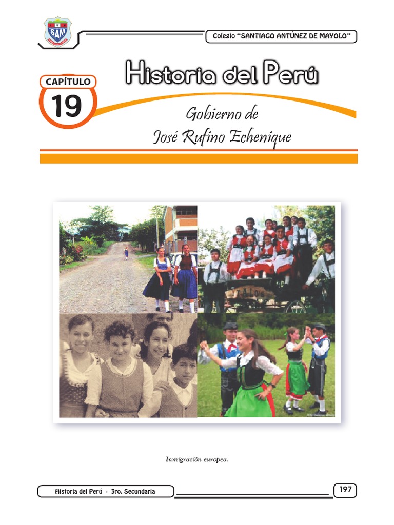 2 - FICHA 1 - 4 Gobierno de Echenique Sec-11-16 | PDF | Perú | Ecuador