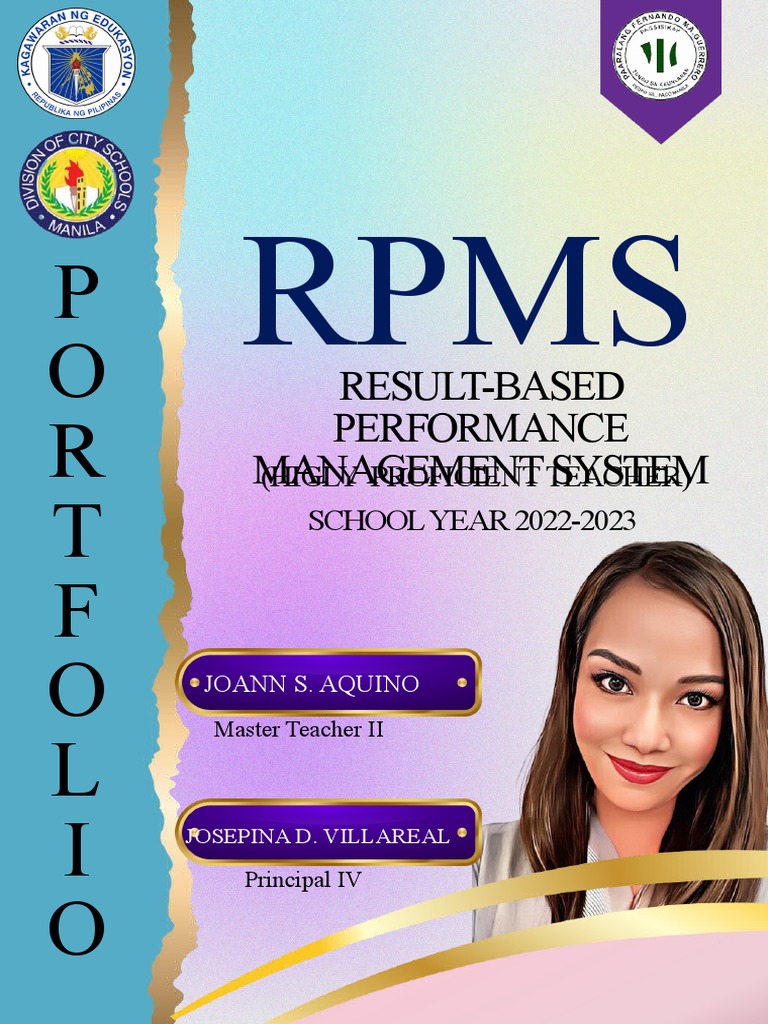 Rpms 2023 Portfolio Mti-IV | PDF | Mentorship | Learning