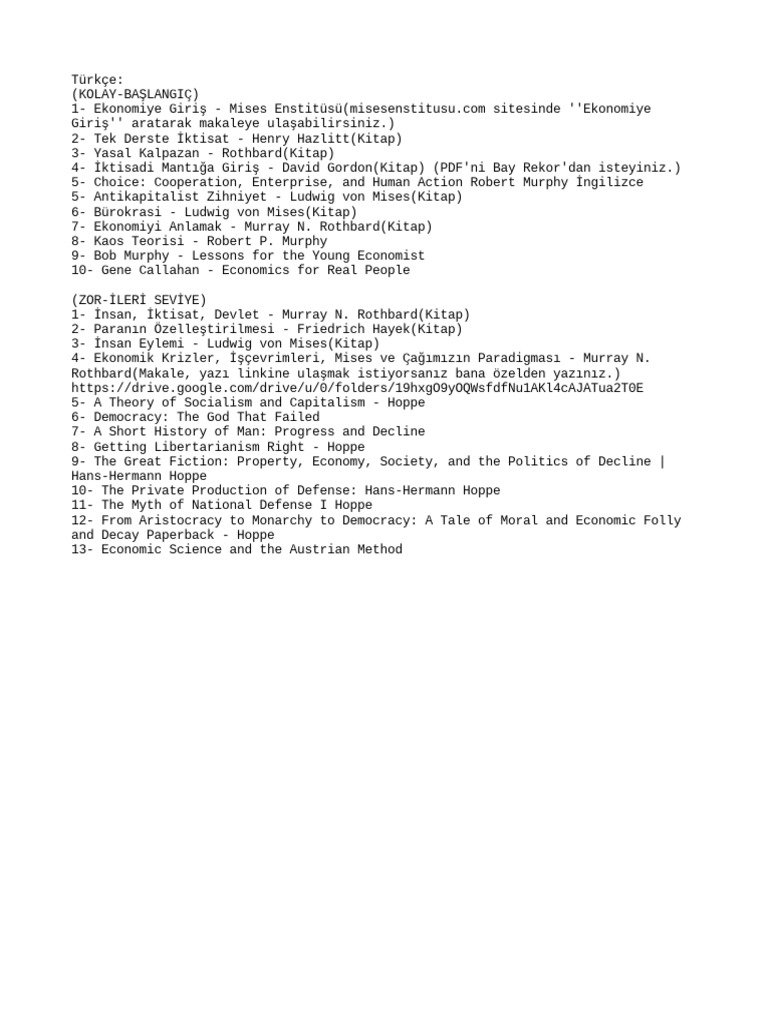 Liberteryenizm I Bay Rekor | PDF