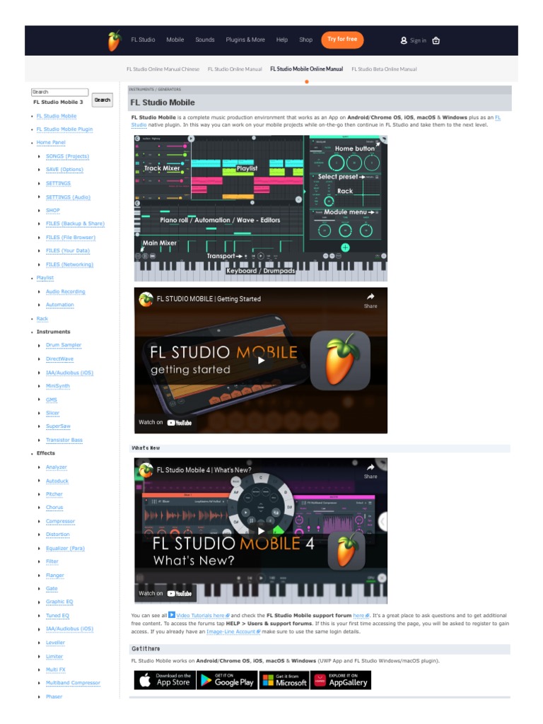 WWW Image Line Com FL Studio Learning FL Studio Mobile Online Manual ... WWW Image Line Com FL Studio Learning FL Studio Mobile Online Manual ...