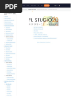 FLStudio20 GettingStartedManual | PDF | Synthesizer | Sound Technology
