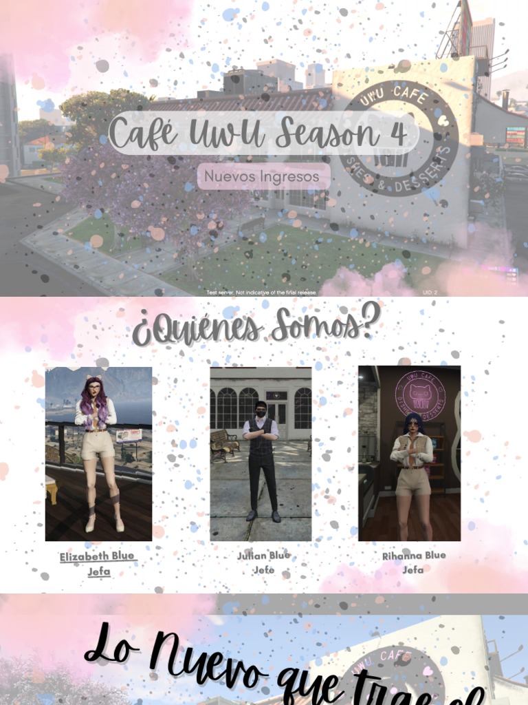 Novedades del Café UwU Season 4 | PDF | Cocinando | Cocina