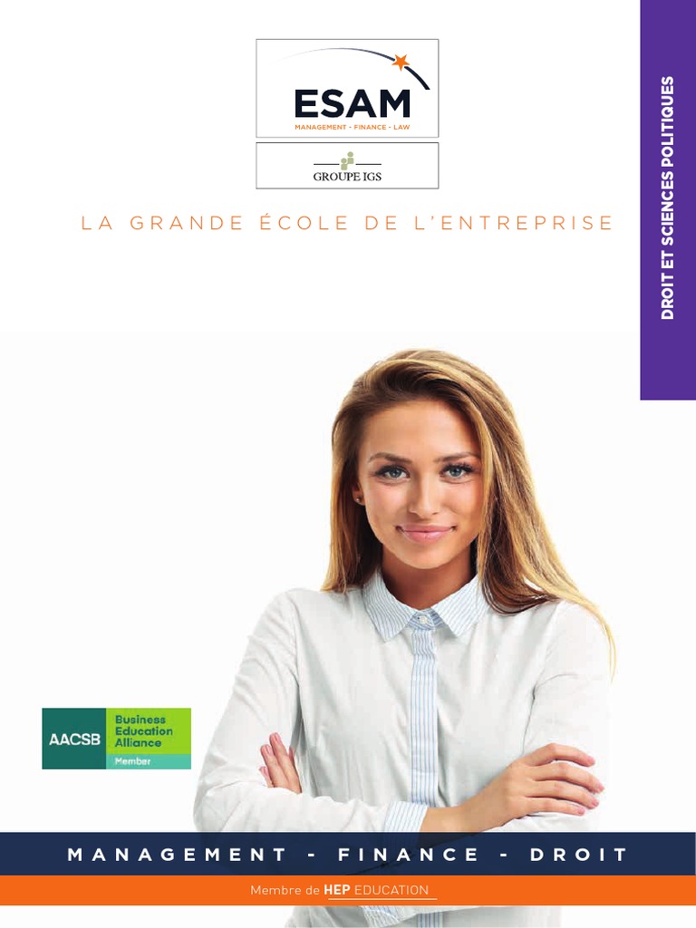 Esam Paris Broch 16p Droit 270121 Compressed | PDF | Baccalauréat ...