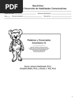 Examen Logopédico ELA-Albor | PDF | Artes del Lenguaje y Comunicación ...