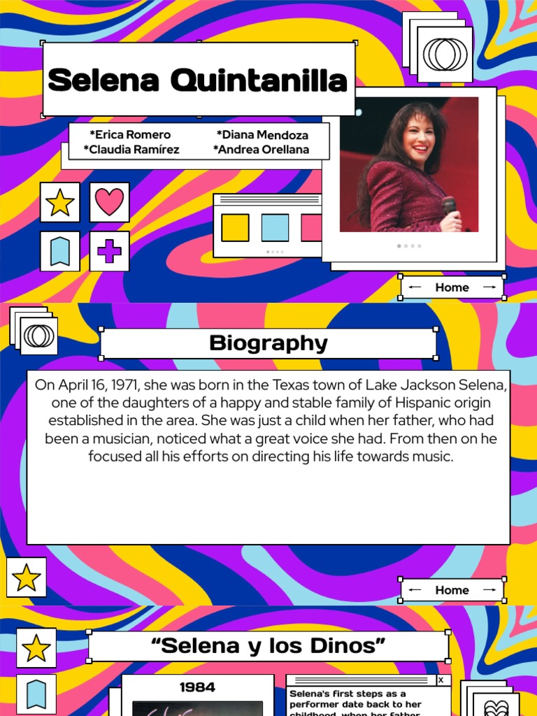 Selena Quintanilla English 8° | PDF | Latin American Music | Spanish ...