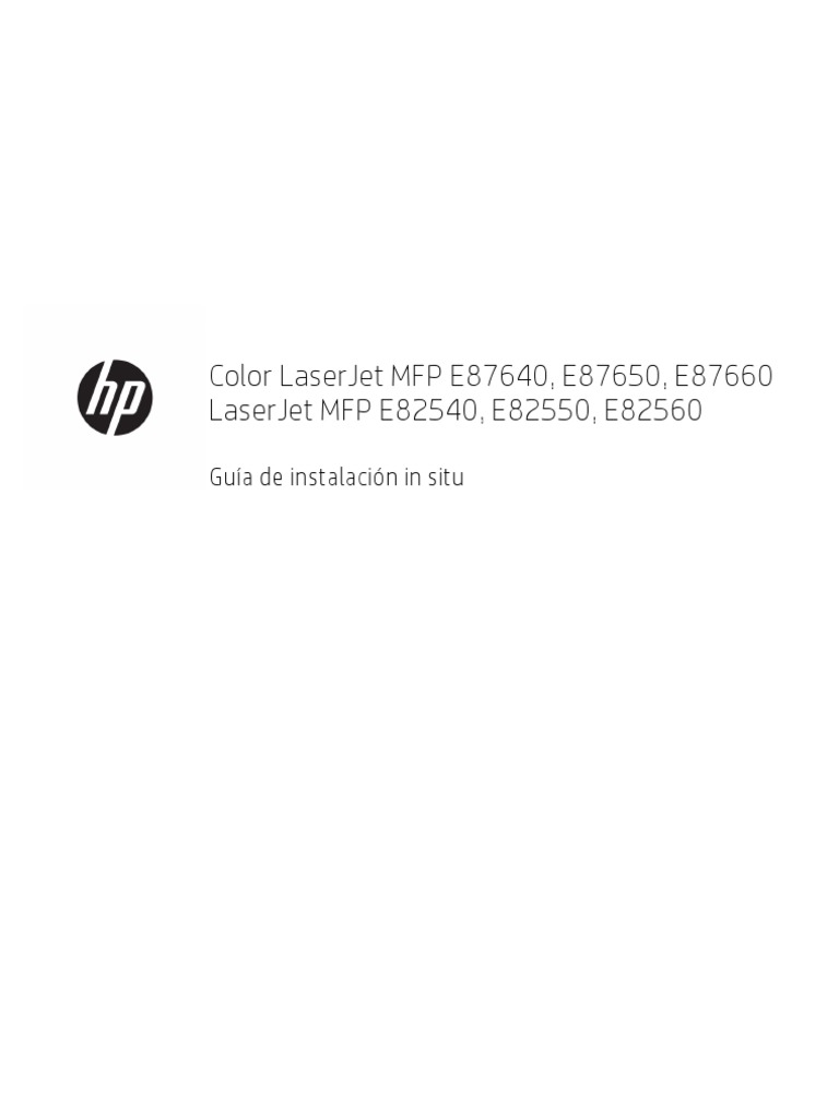 HP E87640 Manual Instalacion | PDF | Dirección IP | Arquitectura de ...