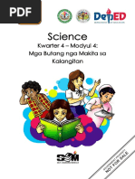SCIENCE 3 Q4 TAGALOG - Mga Natural Na Bagay Na Makikita Sa Kalangitan | PDF