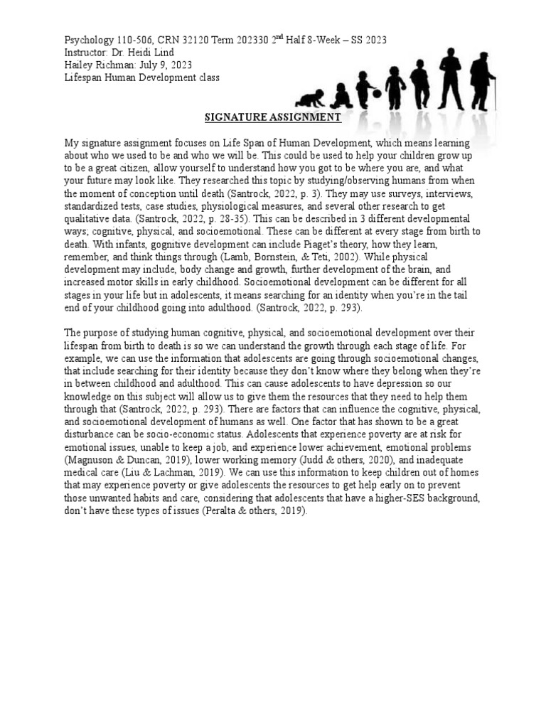 Psychology 1100 Eportfolio Assignment | PDF