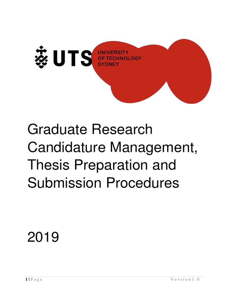 Graduate Research Thesis Guidelines | PDF | Thesis | Academic Degree