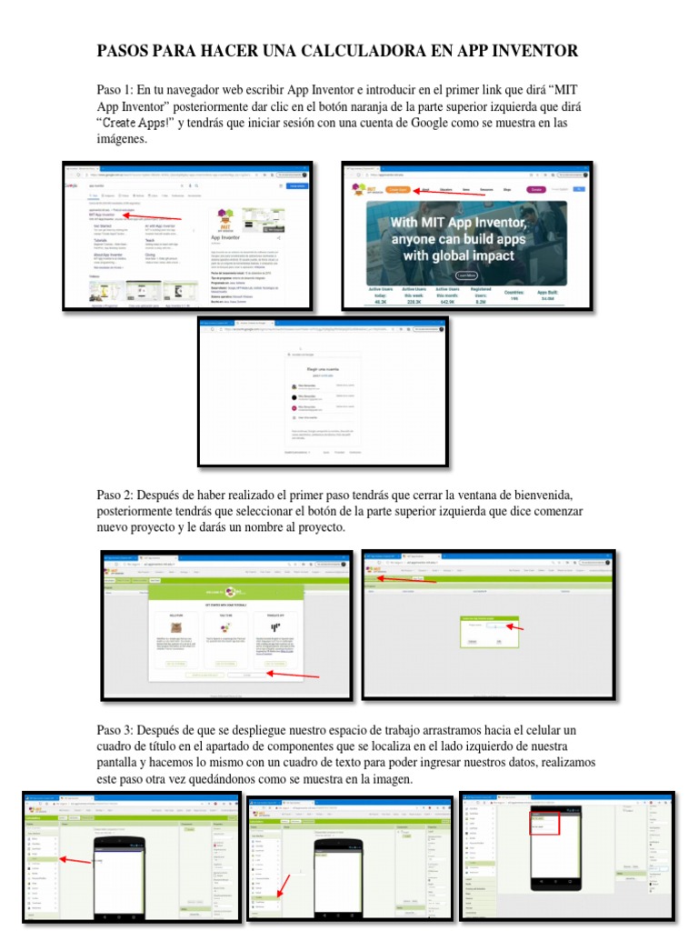 Calculadora en App Inventor | PDF | Ingeniería de software | Desarrollo ...