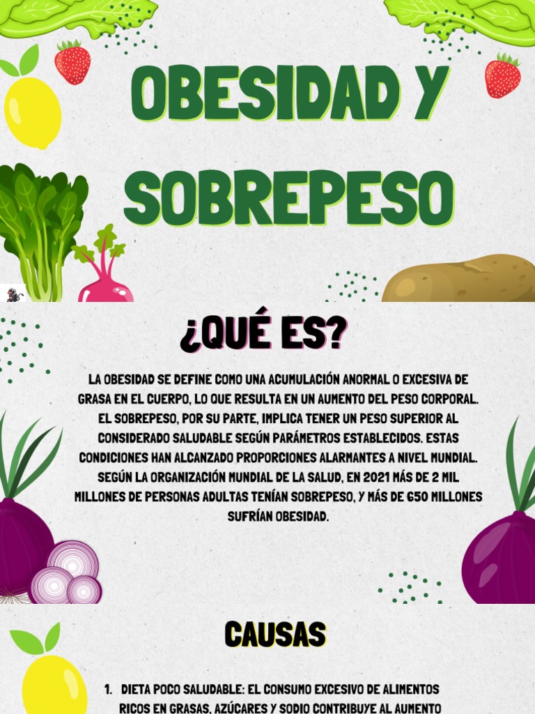 Obesidad y Sobrepeso | PDF