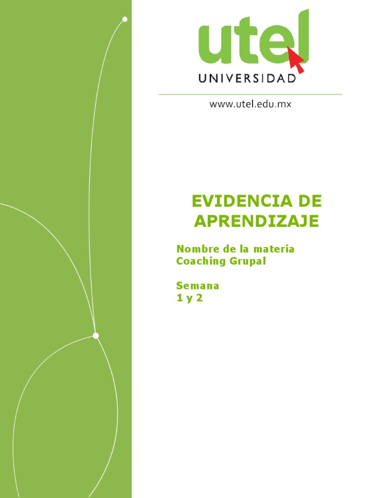 Coaching Grupal - Parcial 1 - P | PDF | Sicología | Aprendizaje