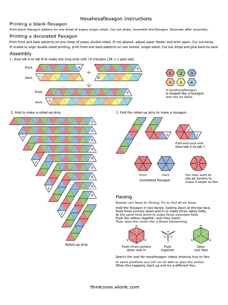 Base HexaHexaFlexagono | PDF