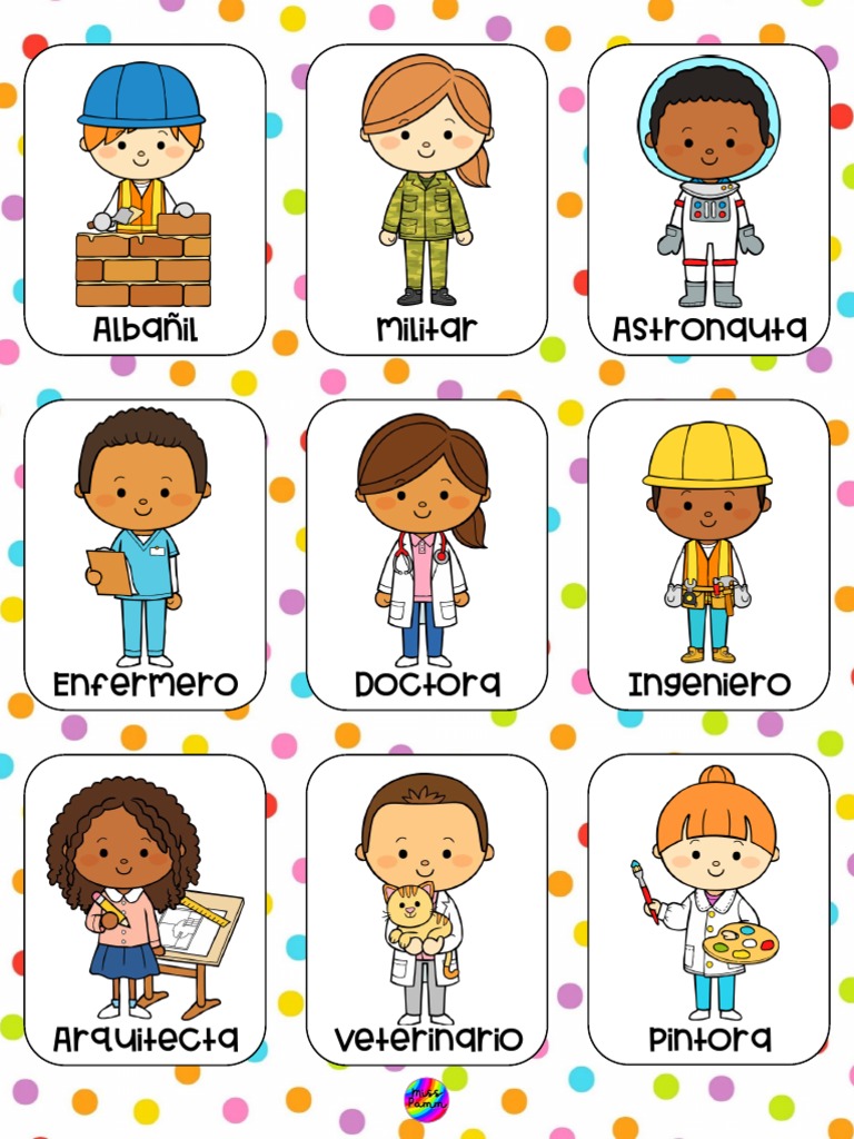 Lotería Oficios y Profesiones MISS PAMM | PDF