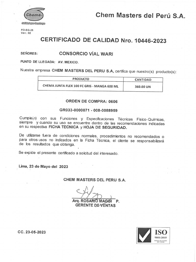 Chema Junta Flex | PDF