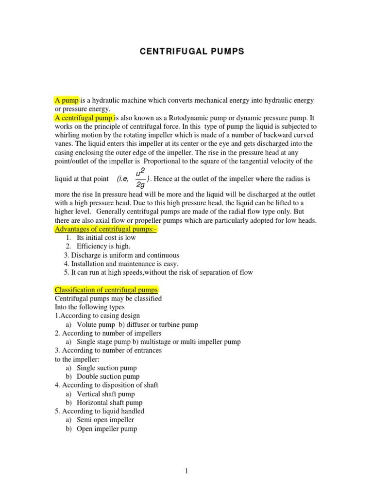 Cent Pum | PDF | Pump | Turbomachinery