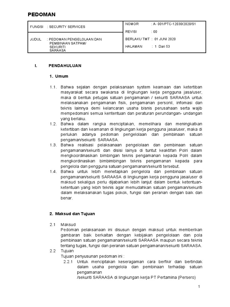 Tko A01 Pedoman Kerja | PDF | Bisnis | Komputer