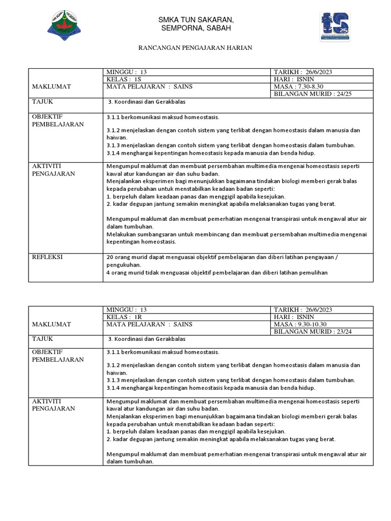 TAPAK eRPH Cadangan M13 | PDF