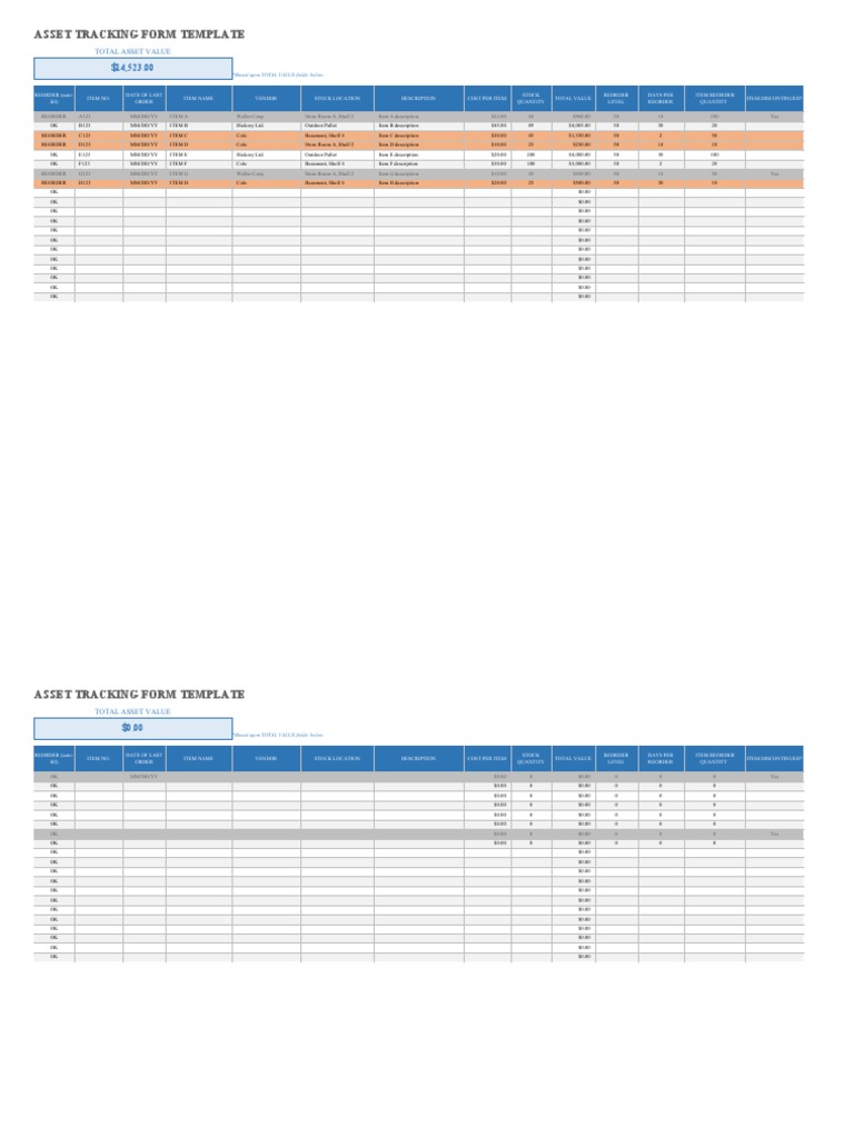 IC Asset Tracking Form 11576 | PDF | Computing | Business