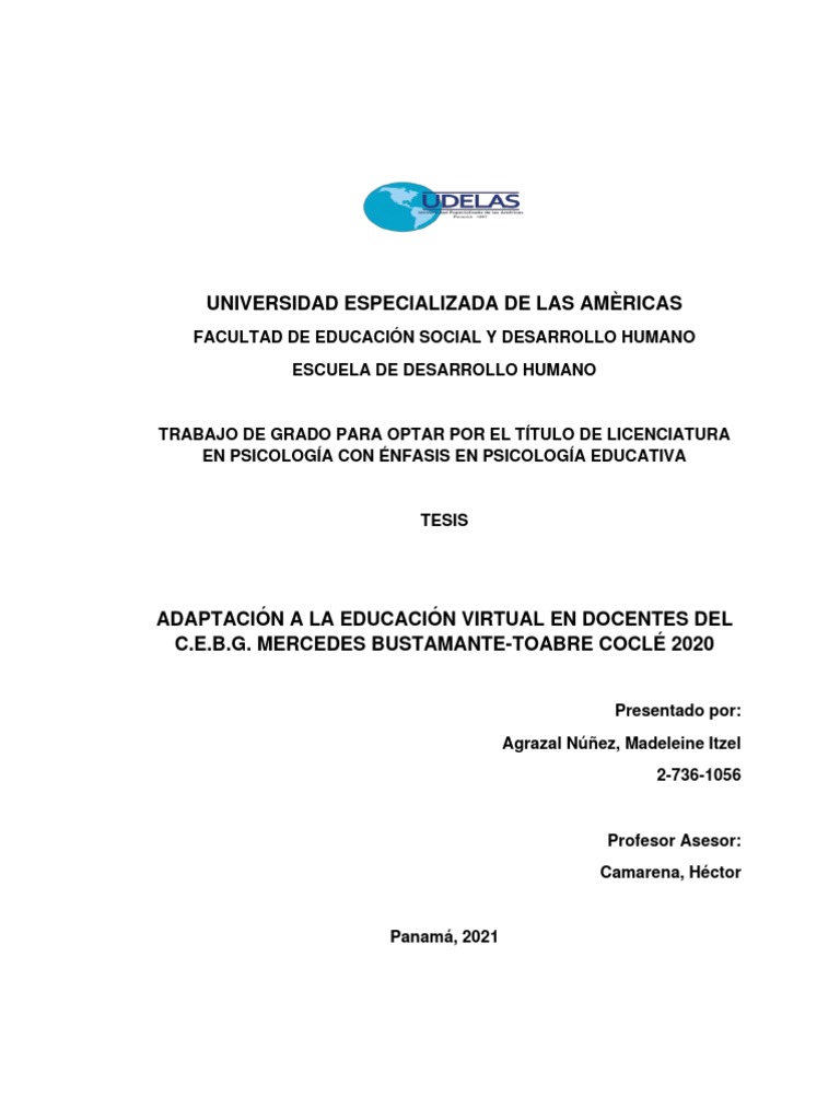 Adaptacion de Las Clases Virtuales | PDF