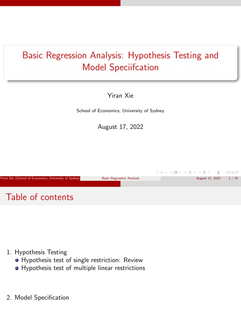wk03 - Hypothesis Testing - Hand Written Notes 170822 | PDF | Linear ...