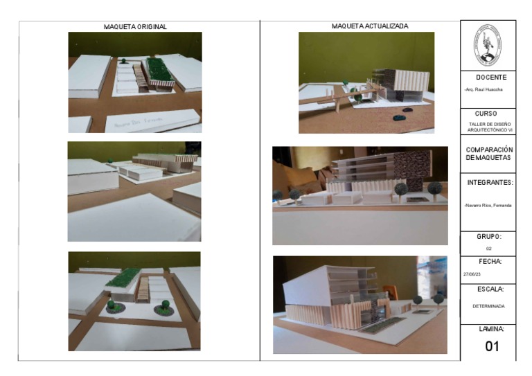Paracion de Maquetas | PDF