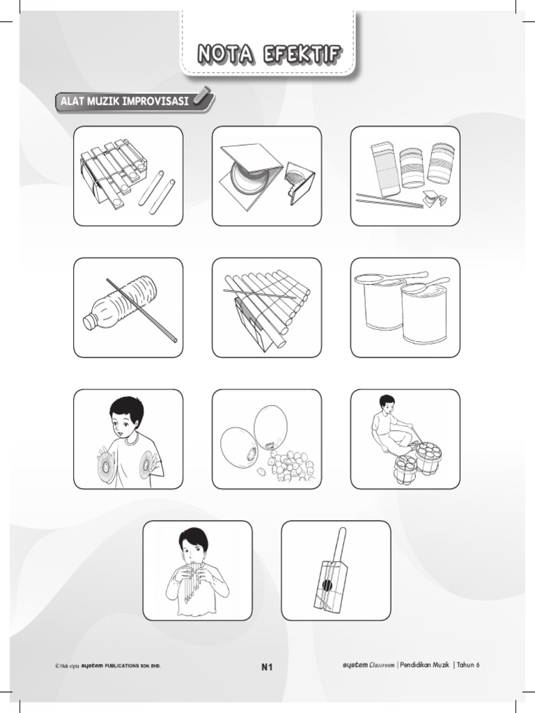 Nota Muzik Tahun 6 | PDF