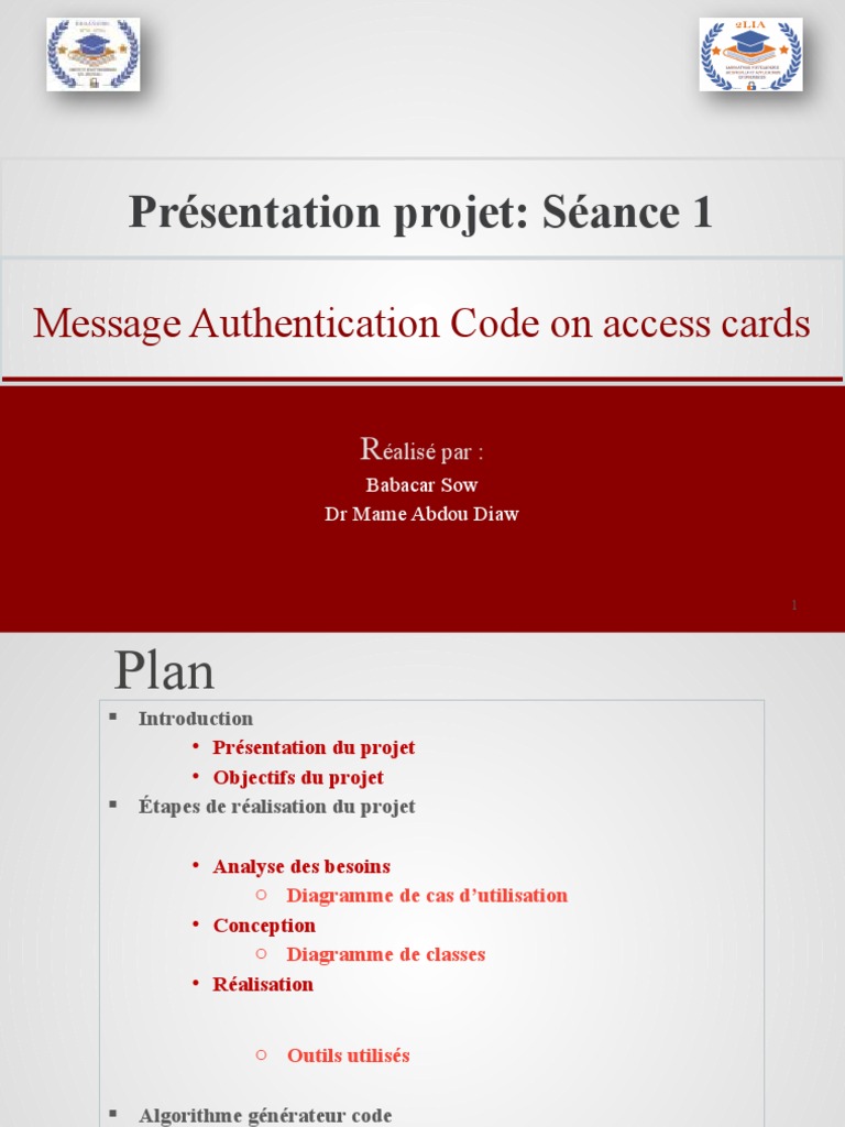 Presentation Du Projet Mac Seance 1 | PDF | Cas d'utilisation | Logiciel