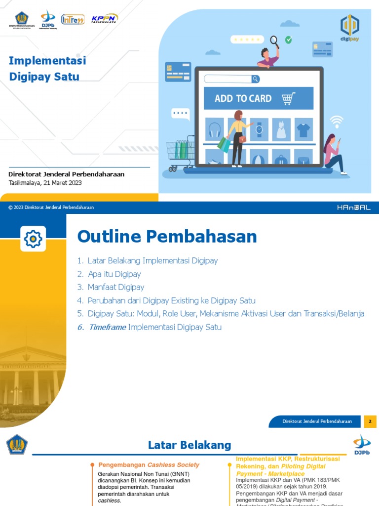 Sosis Implementasi Awal Digipay Satu-KPPN Tasikmalaya | PDF