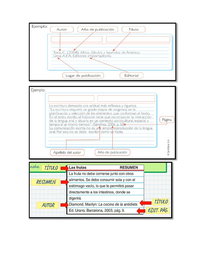 Tipos de Fichas | PDF
