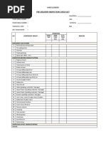 CNC Daily Maintenance Checklist | PDF