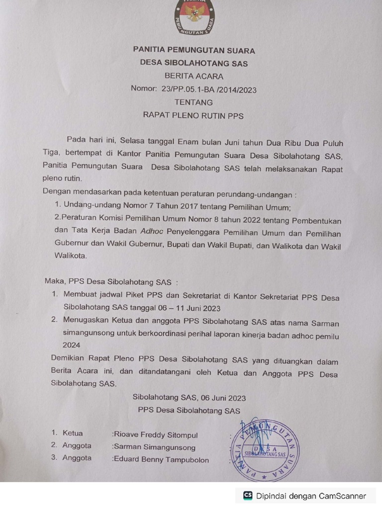 LK PPS Juni Contoh | PDF