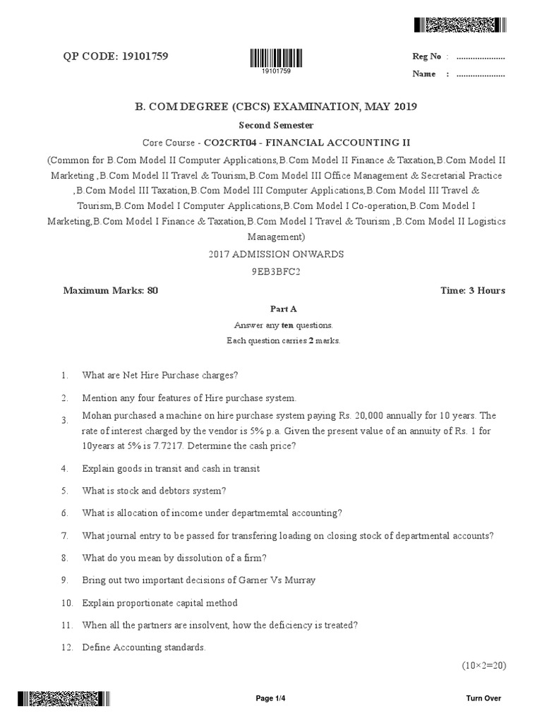 Financial Accounting Ii Min Pdf Investing Stocks