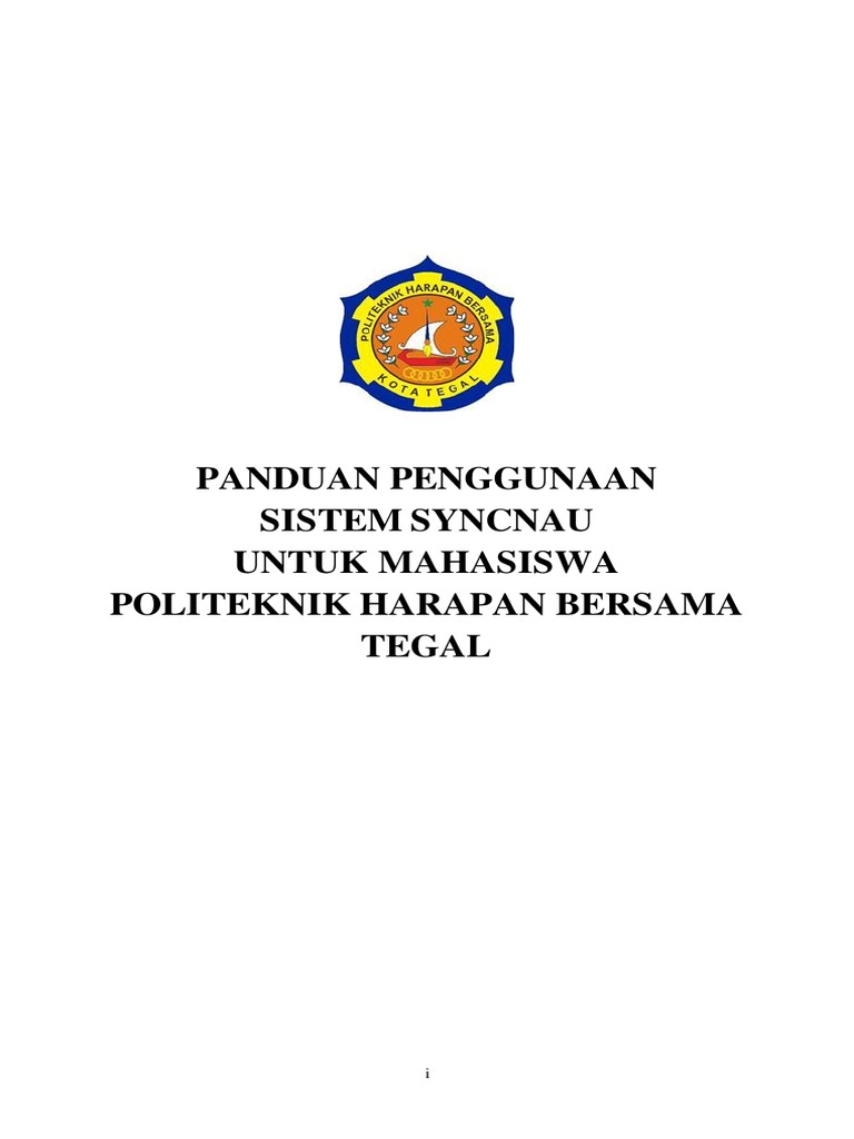 Panduan Penggunaan Sistem Syncnau Mahasiswa | PDF