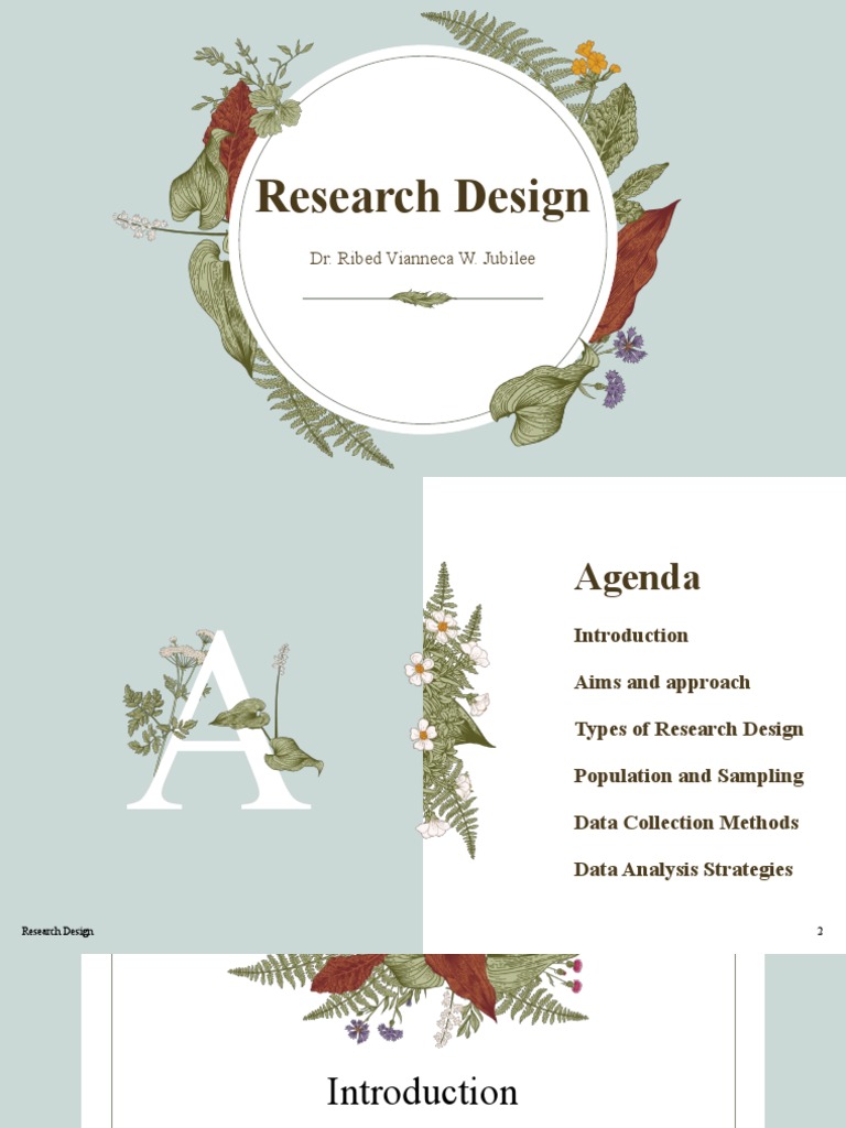 Research Design SLIDE | PDF | Statistics | Sampling (Statistics)
