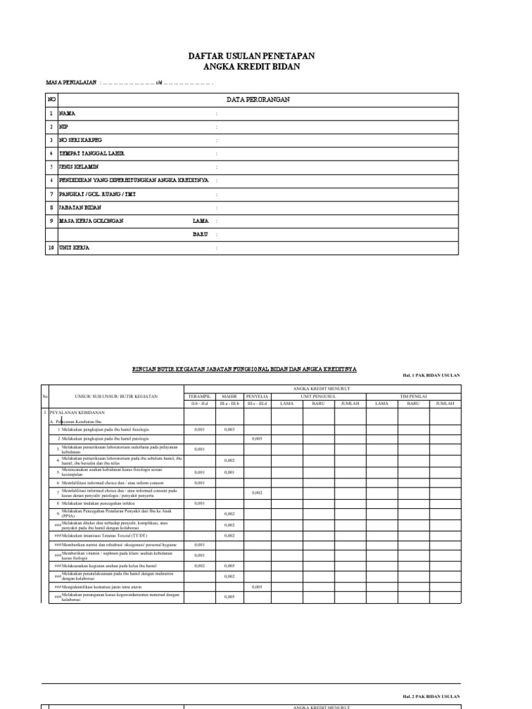 Blangko Bidan No 36 Ok | PDF