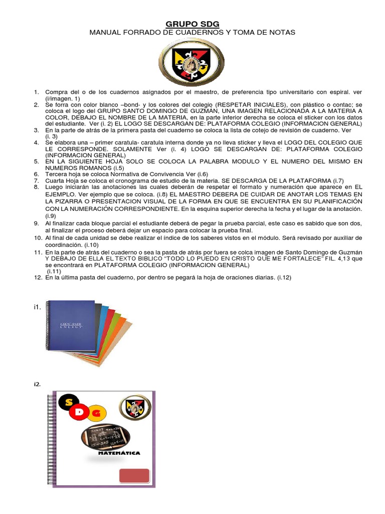 Manual Forro Cuaderno 2021 | PDF