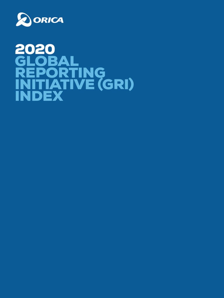 2020 Global Reporting Initiative | PDF | Governance | Economies