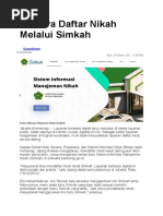 Sign in Sistem Informasi Nikah SIMKAH GEN 4.0 | PDF