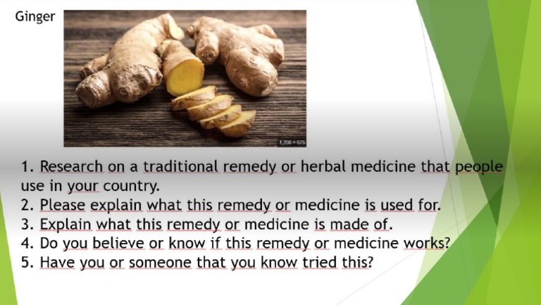 Ginger Presentation | PDF