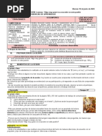 Actividades de Aprendizaje Del Folleto - 1° Grado - 4 Unidad-Sesión 2 ...