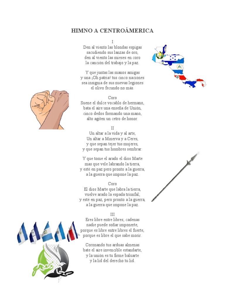 Himno A Centroámerica | PDF